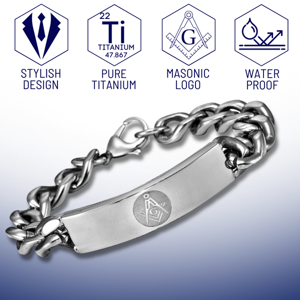 Mens Masonic Bracelet - MasonicMan