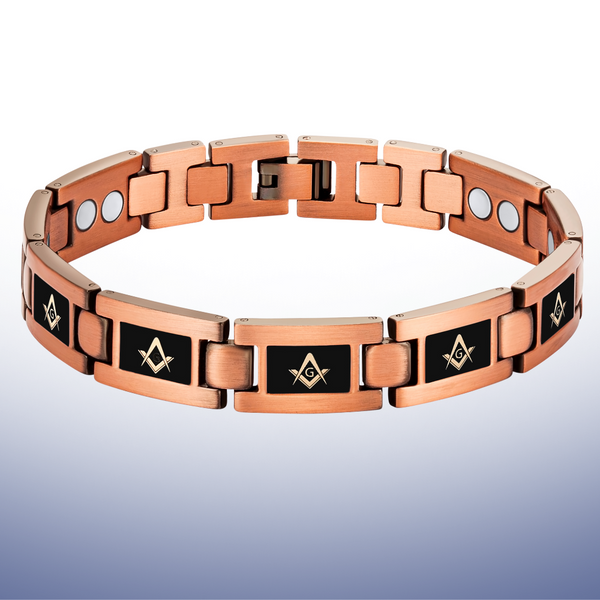Copper Masonic Bracelets - MasonicMan